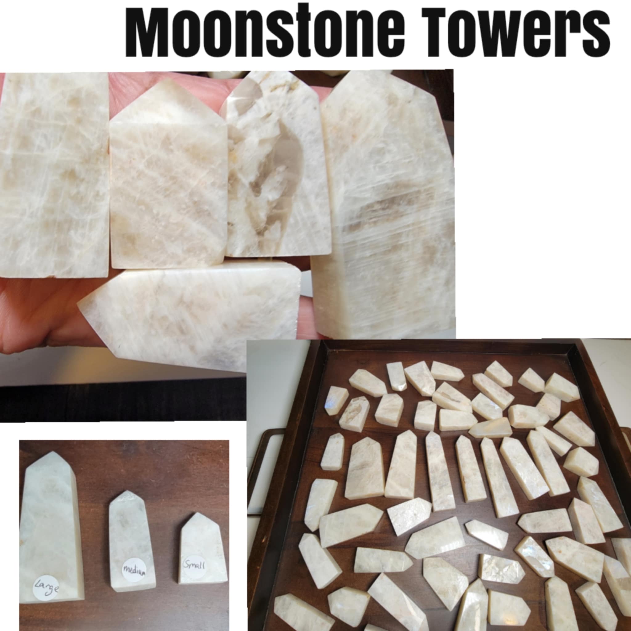 Moonstone Tower- Qty 1 – Chi Queen Mil King Designz